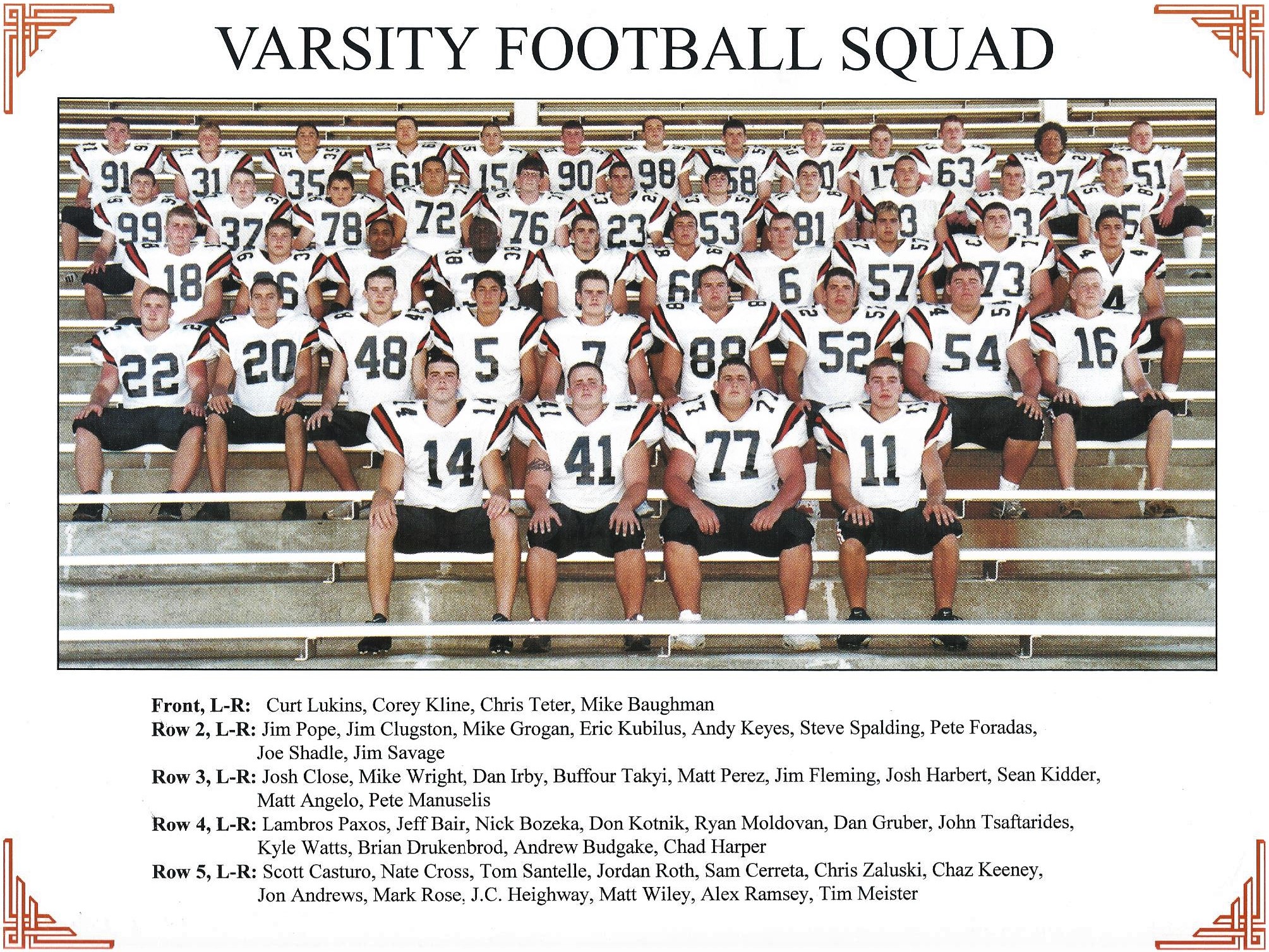 Past Seasons | Hoover Vikings Football